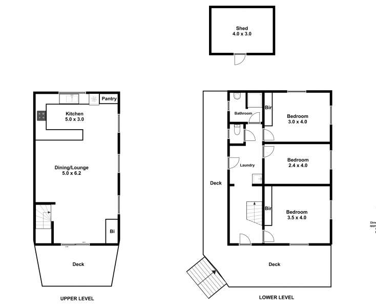 iFloorplan - 30 Tribe Street, Bicheno